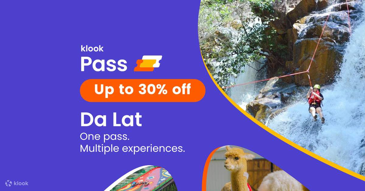 Klook Pass Da Lat: Combo City Pass - Klook Italia