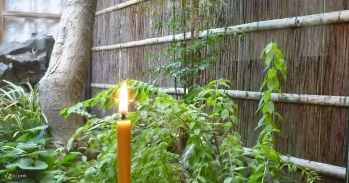 Echizen Japanese Candlelight and Scent Pouch Making Experience - Klook