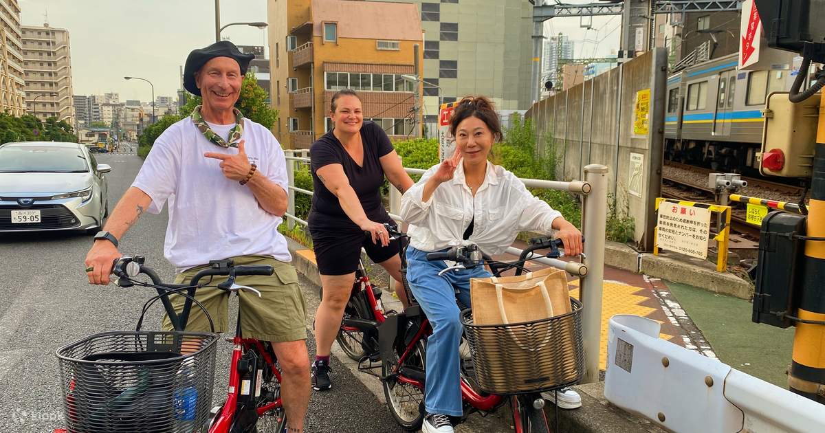 Tokyo Night Electric Bike Tour with Tokyo Tower and Dolphin Show ...