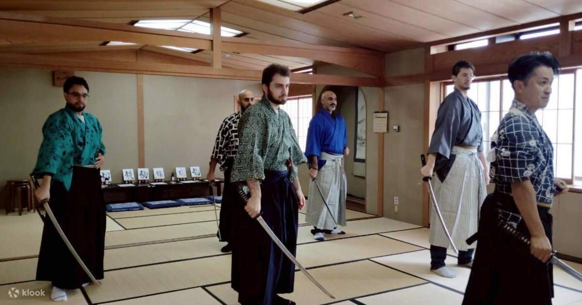 Tokyo Samurai Sword (katana) & Calligraphy with Kimono - Klook Singapore