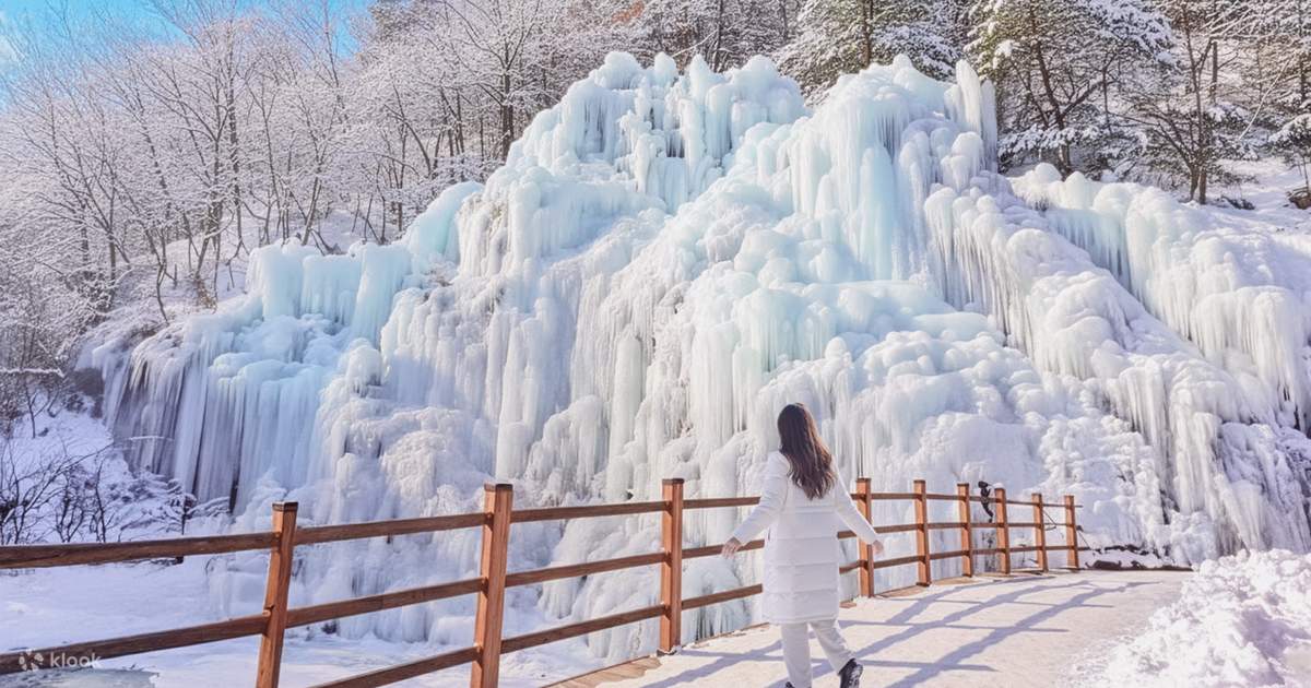 Seoul Eobi Ice Valley & Nami Island Winter Day Tour - Klook Brasil