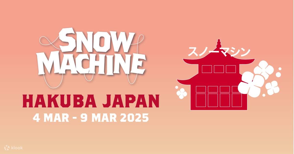 Snow Machine Hakuba Ticket - Klook