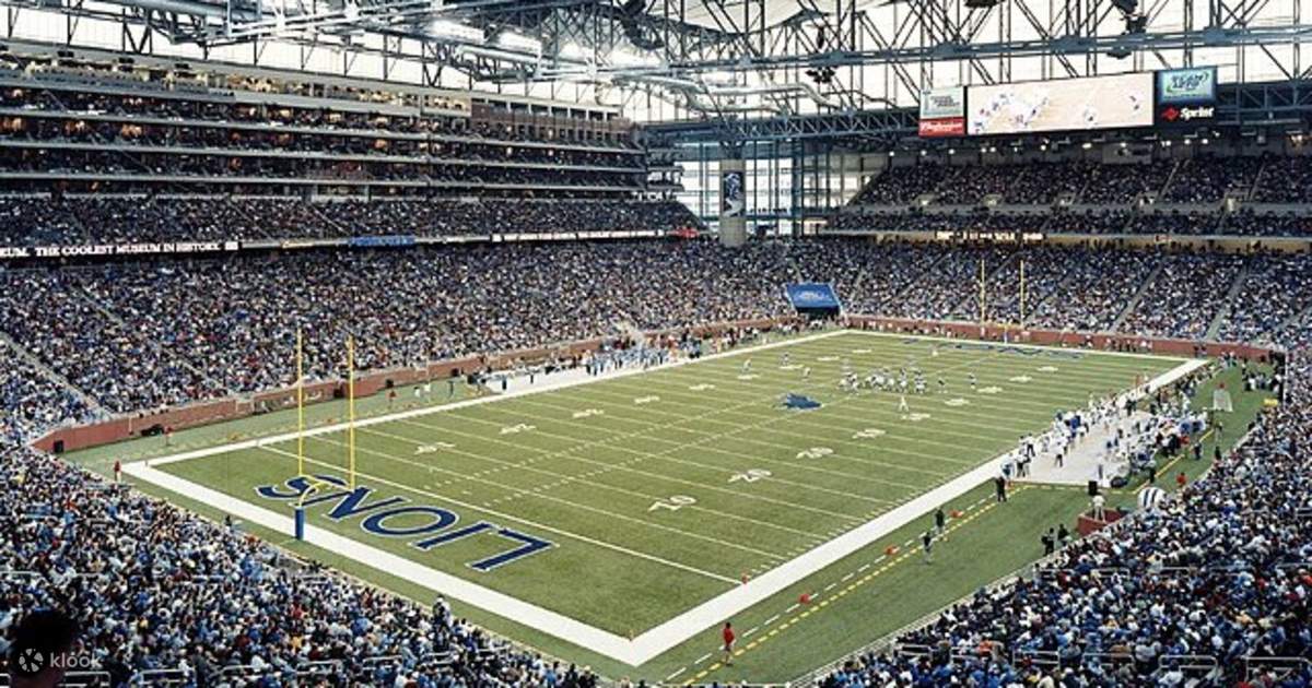 Detroit Lions Football Game at Ford Field - Klook
