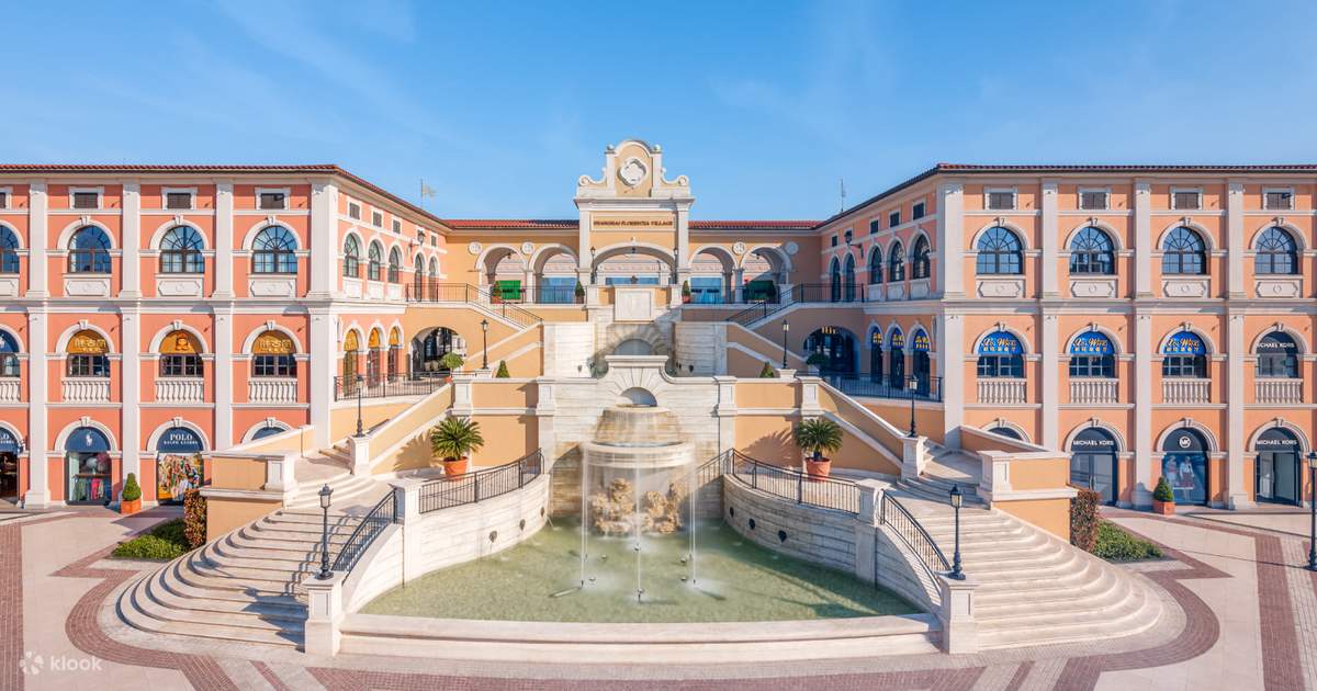 Shanghai FV Florentia Village Premium Outlets - Klook