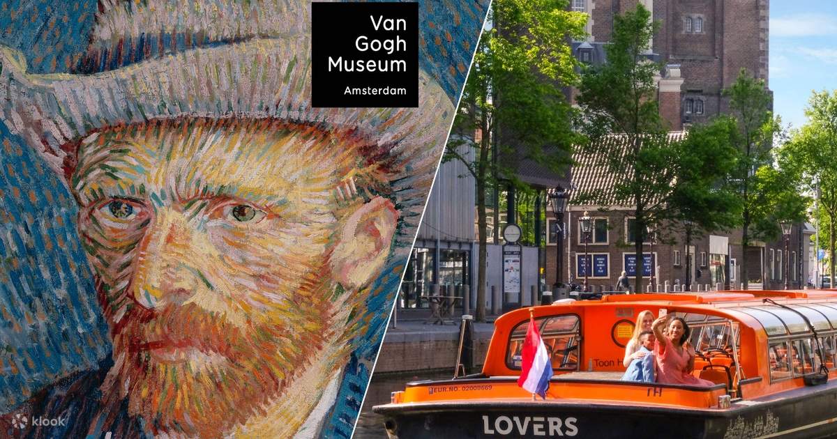 Van Gogh Museum + 1 uur durende rondvaart door de grachten van ...