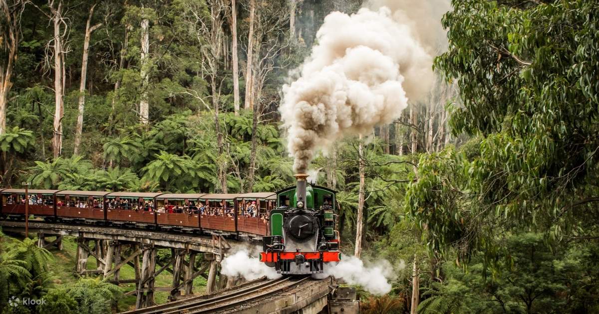 Puffing Billy Railway Steam Train Ticket - Klook