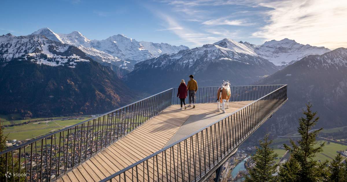 Harder Kulm - Top of Interlaken Funicular Ticket - Klook United States