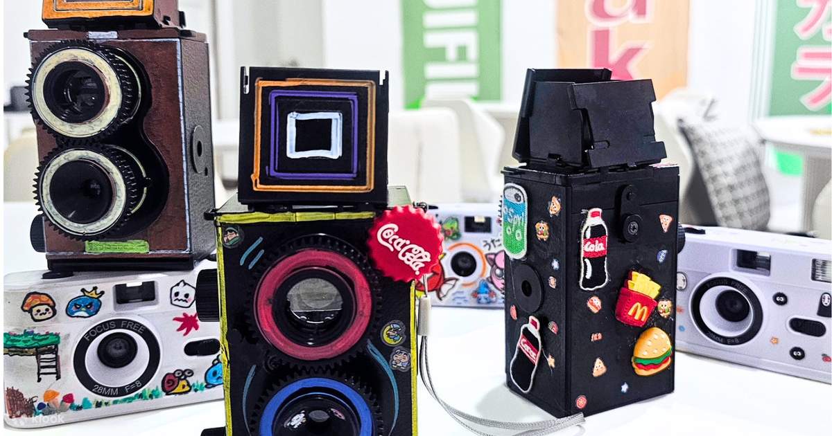 DIY Film Camera Workshop in Singapore by The Artsy Lens - Klook Singapore