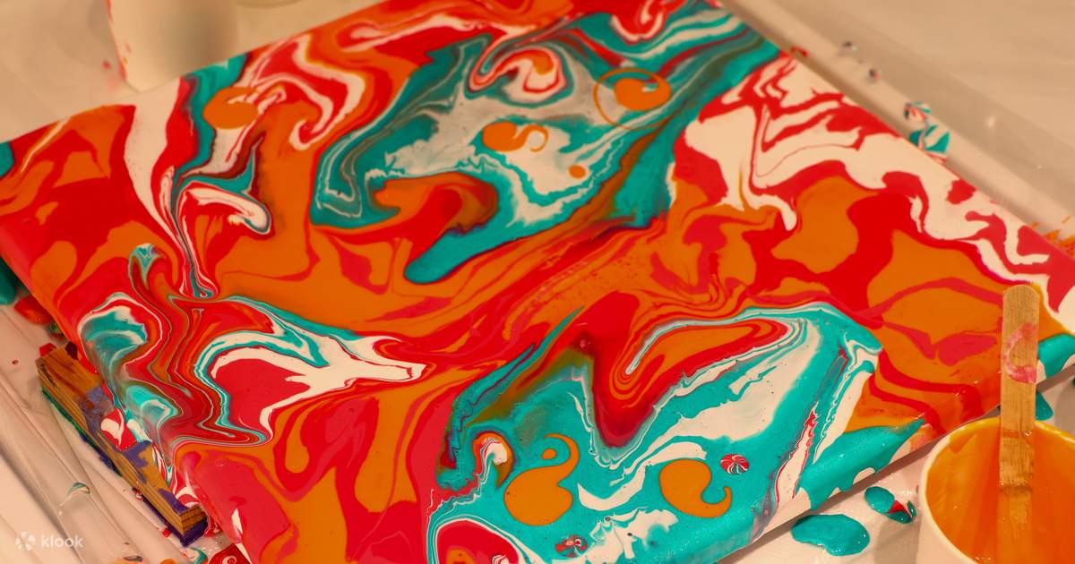 Fluid Color Pours Workshop by Art Werkx - Klook United States