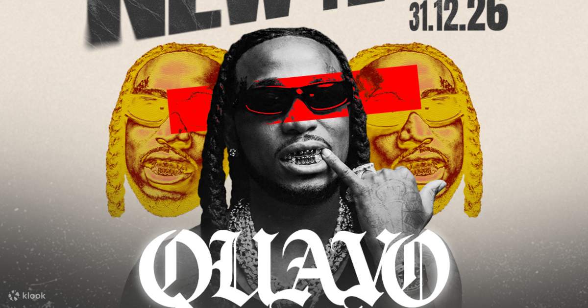 New Year's Eve 2026 QUAVO Live at Atlas Beach Club - Klook