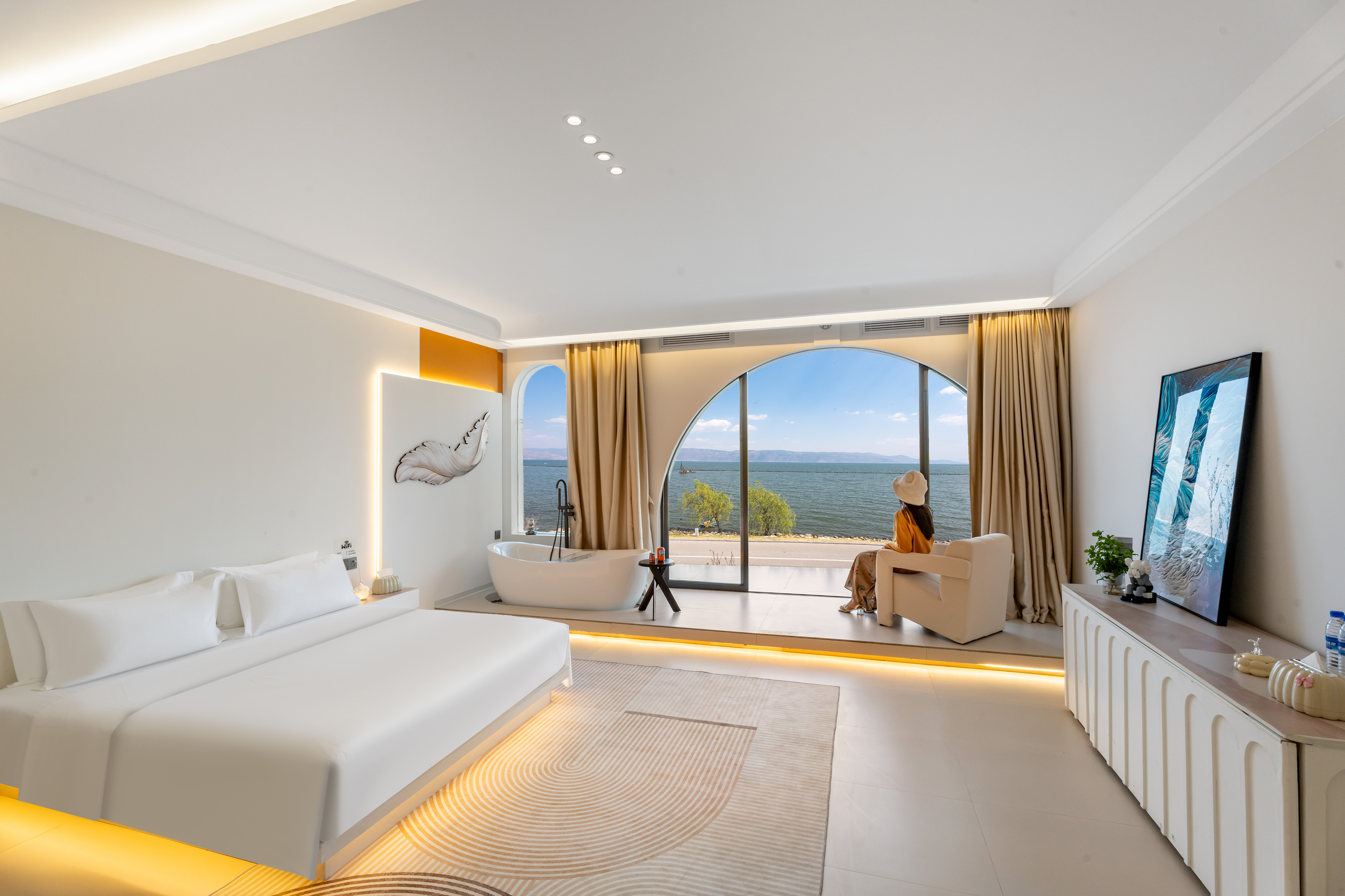 Flower Season Private Seaview Designer B&B (Dali Erhai Lake Ecological Corridor Branch) in Dali ...