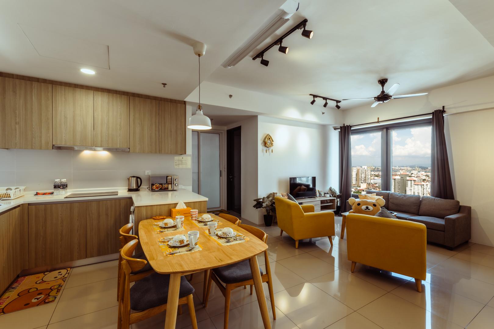 MUJI Rilakkuma ★Seaview 3BR ★Georgetown ★Netflix in George Town | 2023 Updated prices, deals ...