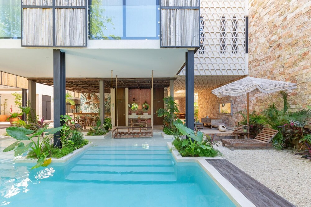 Boho Chic Style Apartment With Great Amenities And Lounge Area in Aldea ...