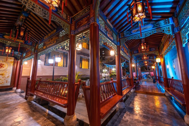 Xishuangbanna Jinghong Nalan Manor (Century Jinyuan) in Xishuangbanna Dai Autonomous Prefecture ...
